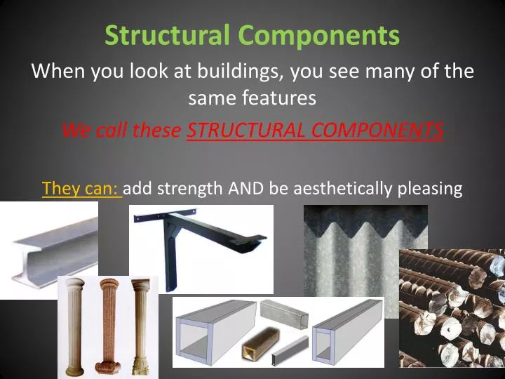 PPT - Structural Components PowerPoint Presentation, free download - ID ...