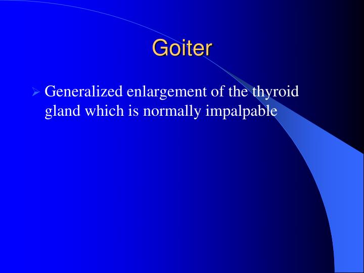 PPT - THYROID GLAND PowerPoint Presentation - ID:2133349