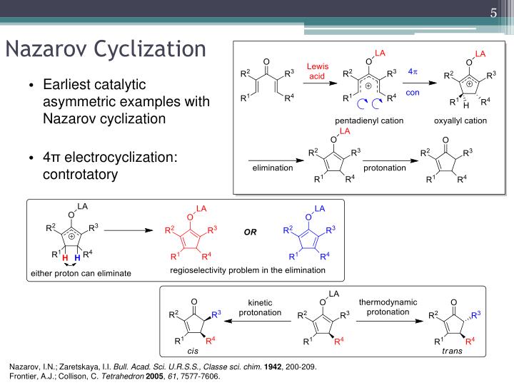 PPT - Catalytic Asymmetric Electrocyclizations : Early Investigations ...