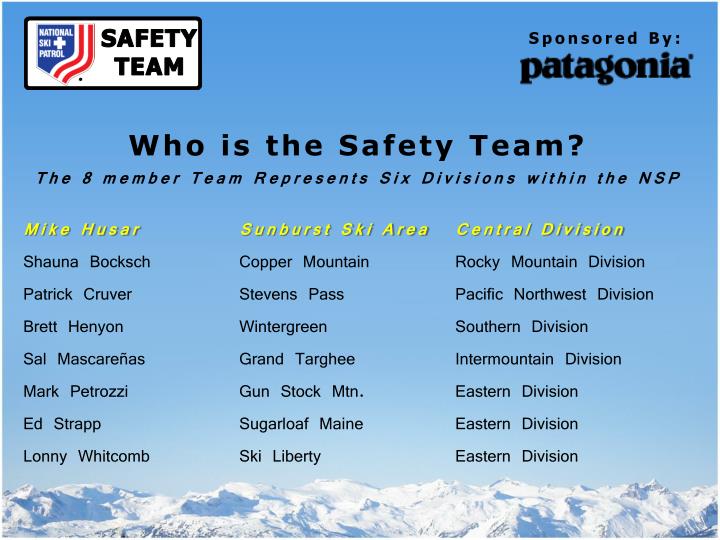 PPT - SAFETY TEAM PRESENTATION by: Mike Husar NSP Safety Team Member ...