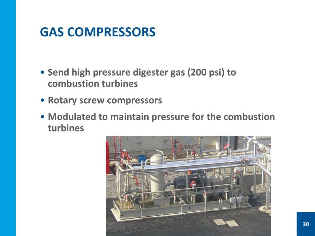 PPT - Converting Digester Gas to Steam and Electricity at the Blue ...