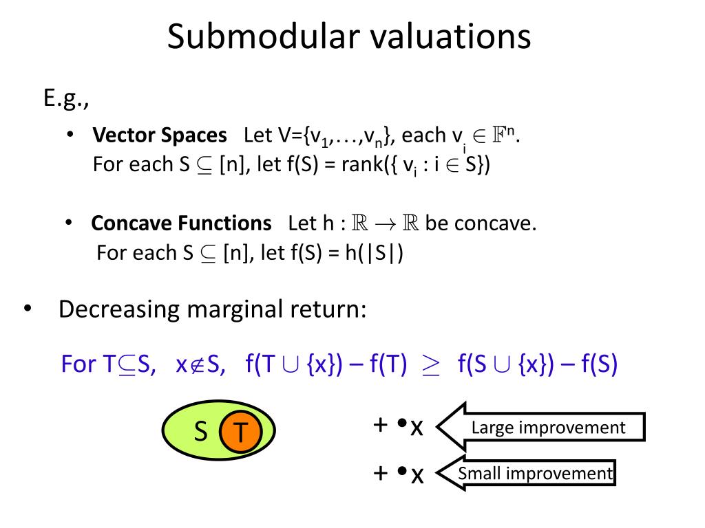 Ppt Submodular Functions Learnability Structure And Optimization Powerpoint Presentation Id