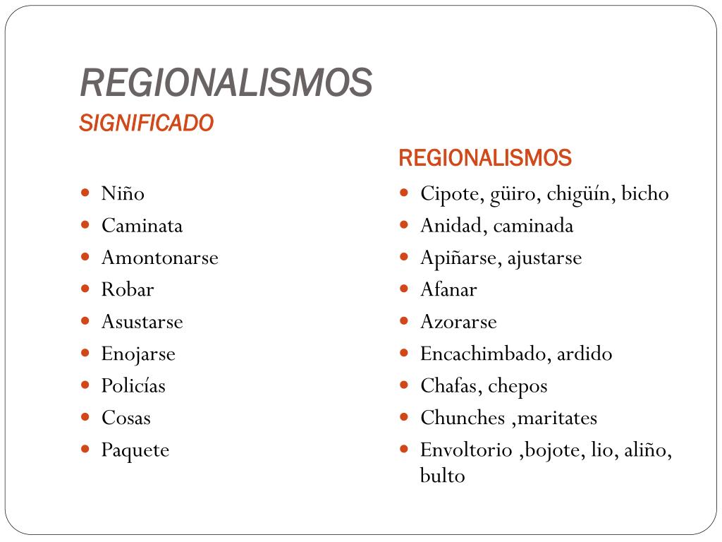 77 Ejemplos De Regionalismos Explicados La Ejemplopedia | Porn Sex Picture 77 Ejemplos De Regionalismos Explicados La Ejemplopedia | Porn Sex Picture