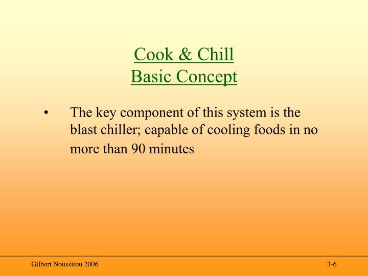 PPT - NUTRITION L3 COOK & CHILL and COOK & FREEZE SYSTEMS PowerPoint ...