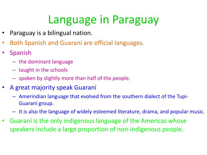 PPT - Paraguay PowerPoint Presentation - ID:2135287