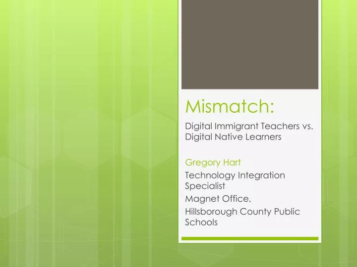 PPT - Mismatch: PowerPoint Presentation, free download - ID:2135751