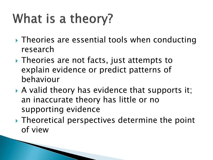 PPT - Theoretical Perspectives PowerPoint Presentation - ID:2135847
