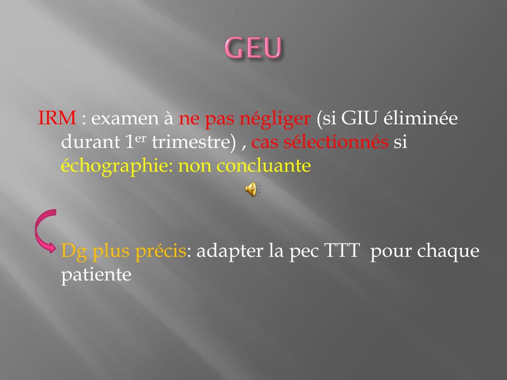 PPT - IRM dans les urgences gynécologiques et obstétricales PowerPoint ...
