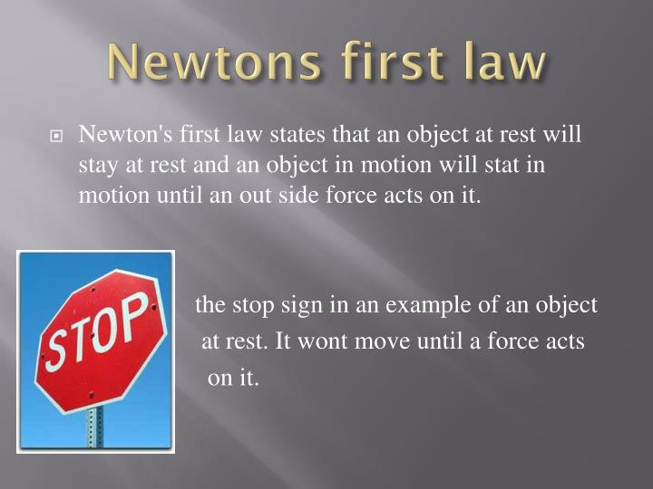 PPT - Newtons 3 laws PowerPoint Presentation - ID:2136486