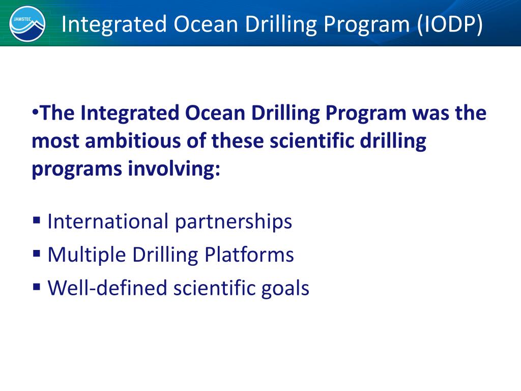 PPT - Asahiko Taira President JAPAN AGENCY FOR MARINE-EARTH SCIENCE AND ...