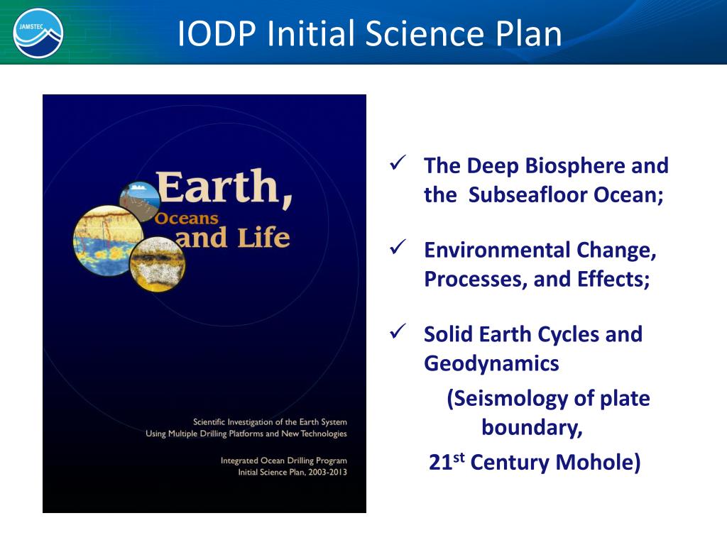 PPT - Asahiko Taira President JAPAN AGENCY FOR MARINE-EARTH SCIENCE AND ...