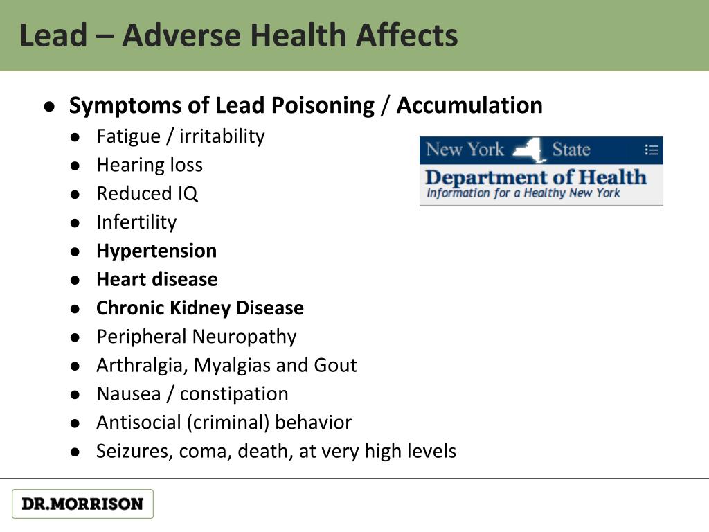PPT - Toxic Metals, Cardiovascular Disease, and EDTA Chelation Therapy ...