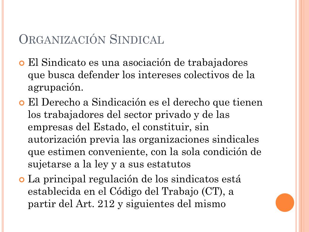 Ppt Organizaciones Sindicales Powerpoint Presentation Free Download