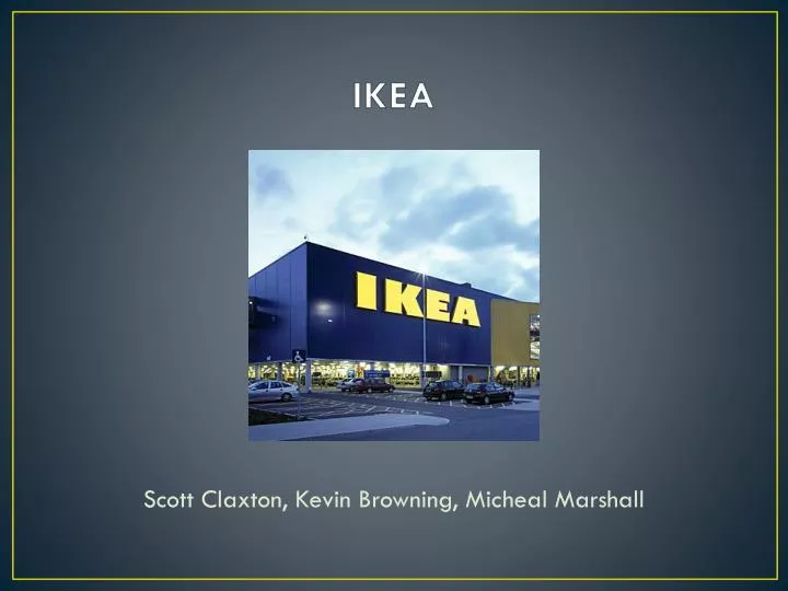 PPT - IKEA PowerPoint Presentation, free download - ID:2137223