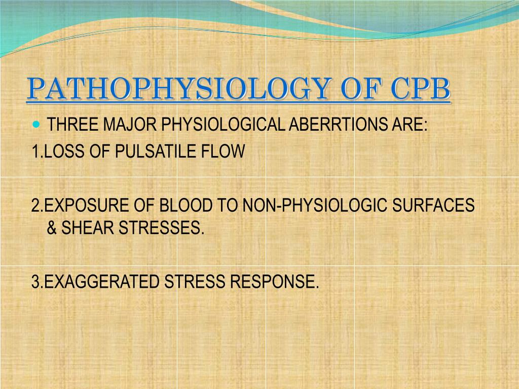 PPT - ANAESTHETIC CONSIDERATIONS IN CPB Moderator- Dr.Surinder Singh By ...