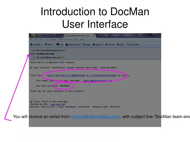 PPT - Introduction to DocMan User Interface PowerPoint Presentation ...