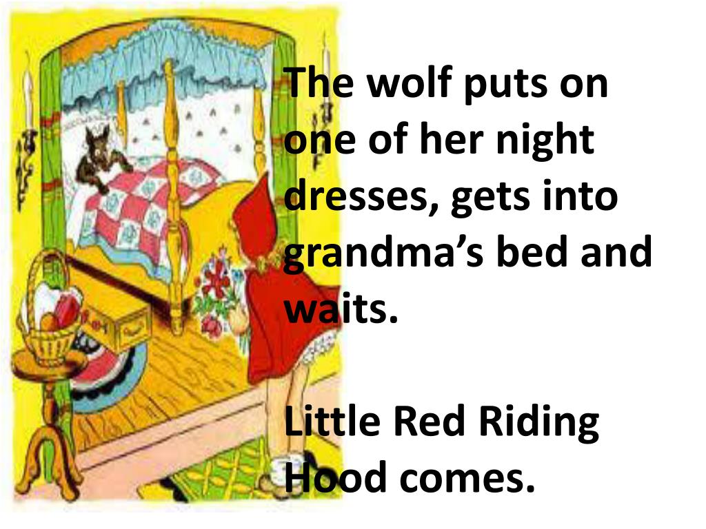 PPT - This is the story of a little girl , her grandma and a big bad ...