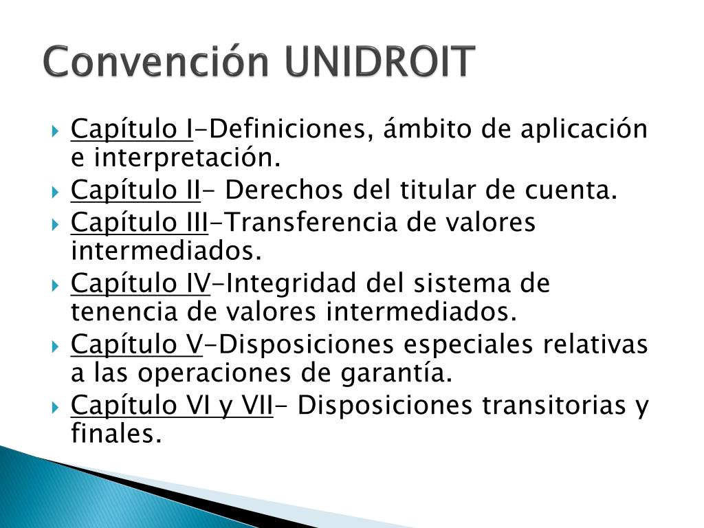 PPT - Las Convenciones de La Haya y UNIDROIT PowerPoint Presentation ...