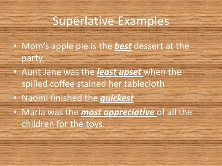 PPT - Comparative and Superlative Adjectives and Adverbs PowerPoint ...