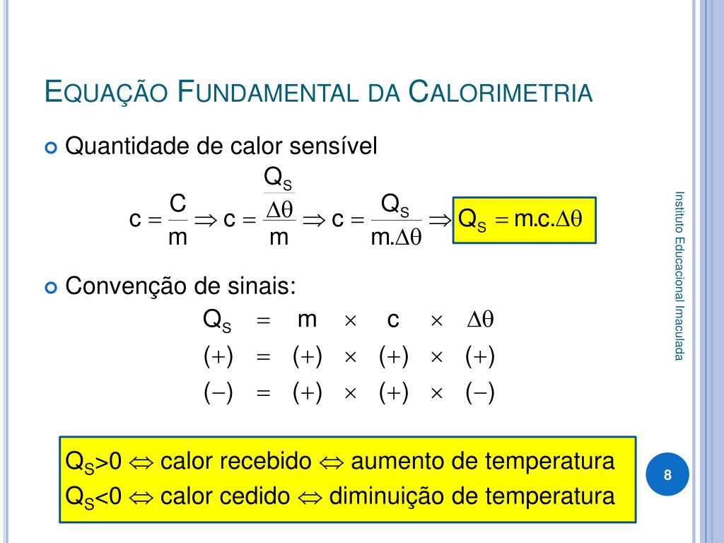 PPT - A Medida do Calor - Calorimetria PowerPoint Presentation, free ...
