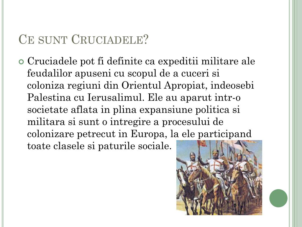 PPT - CRUCIADELE PowerPoint Presentation, free download - ID:2139346