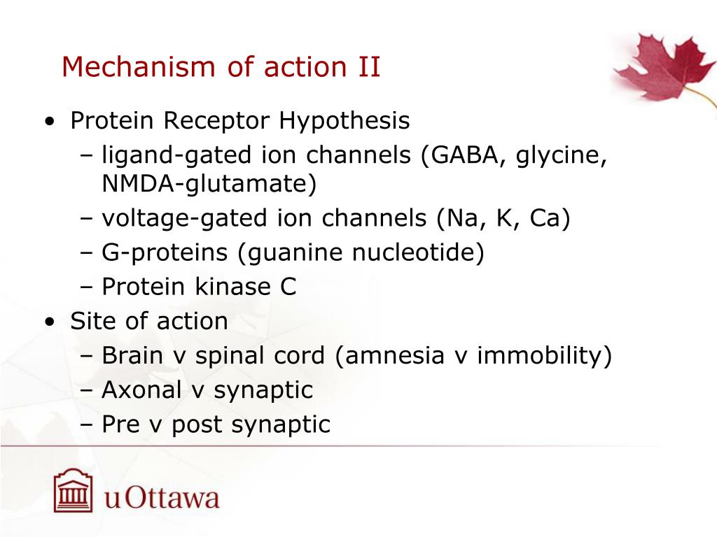 PPT - Clinical Pharmacology of Inhaled Anesthetics PowerPoint ...