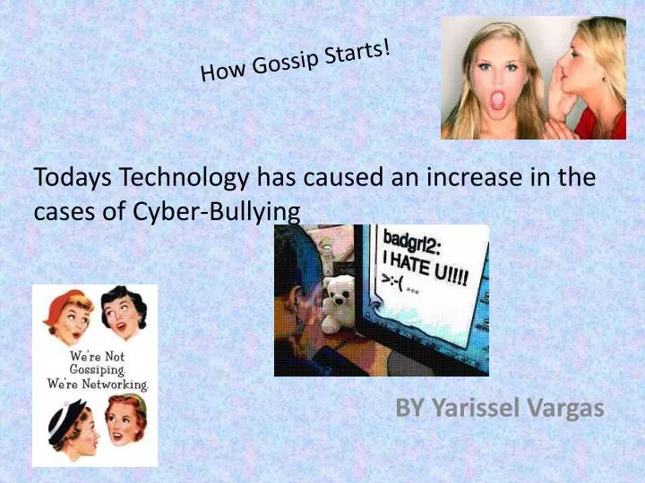PPT - How Gossip Starts! PowerPoint Presentation, free download - ID ...
