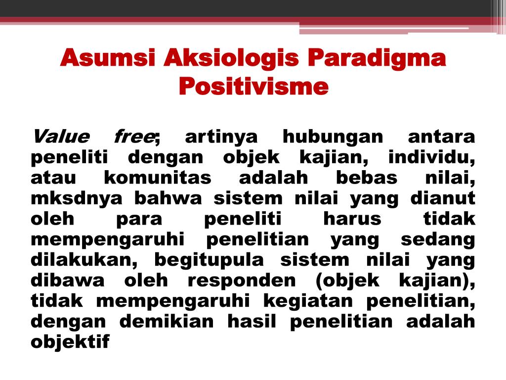 PPT - Peta dan Perdedabatan Paradigma dalam Penelitian Sosial ...