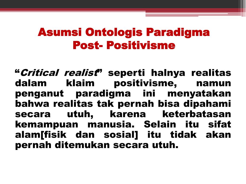 PPT - Peta dan Perdedabatan Paradigma dalam Penelitian Sosial PowerPoint Presentation - ID:2139879