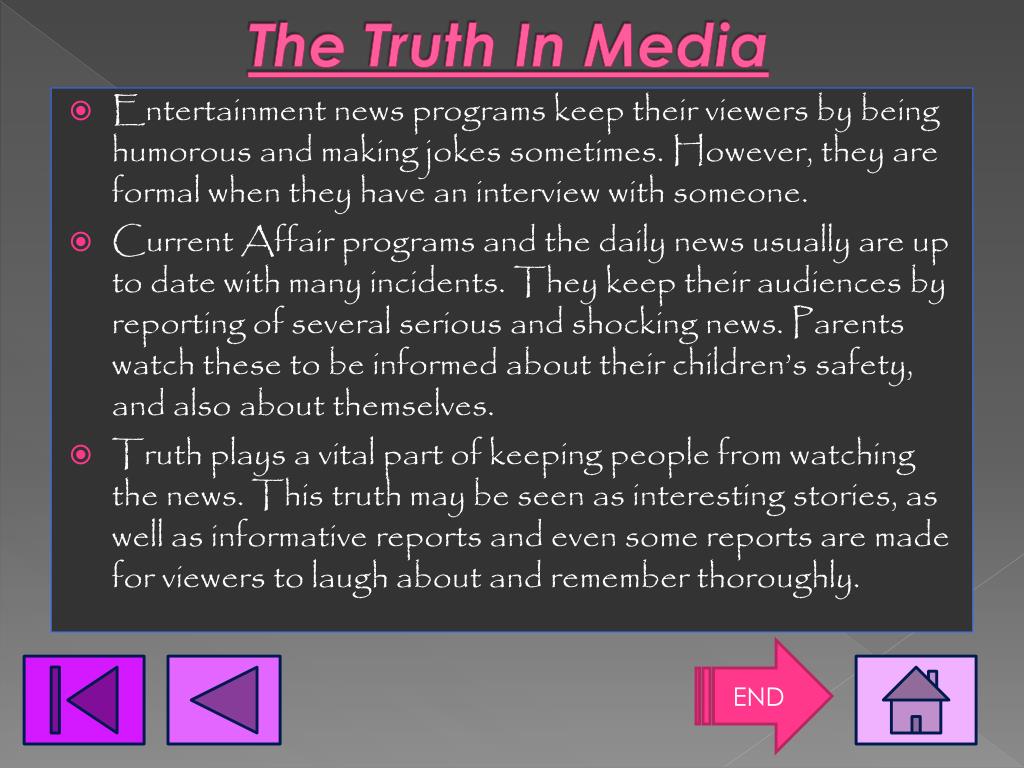PPT - The Truth in Movies, Books, Pop Culture and the Media PowerPoint ...