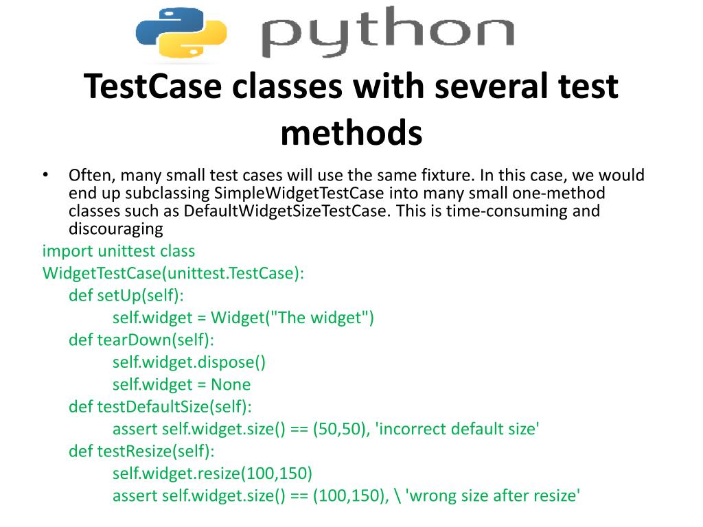 Ppt Unit Testing Using Pyunit Powerpoint Presentation Free Download