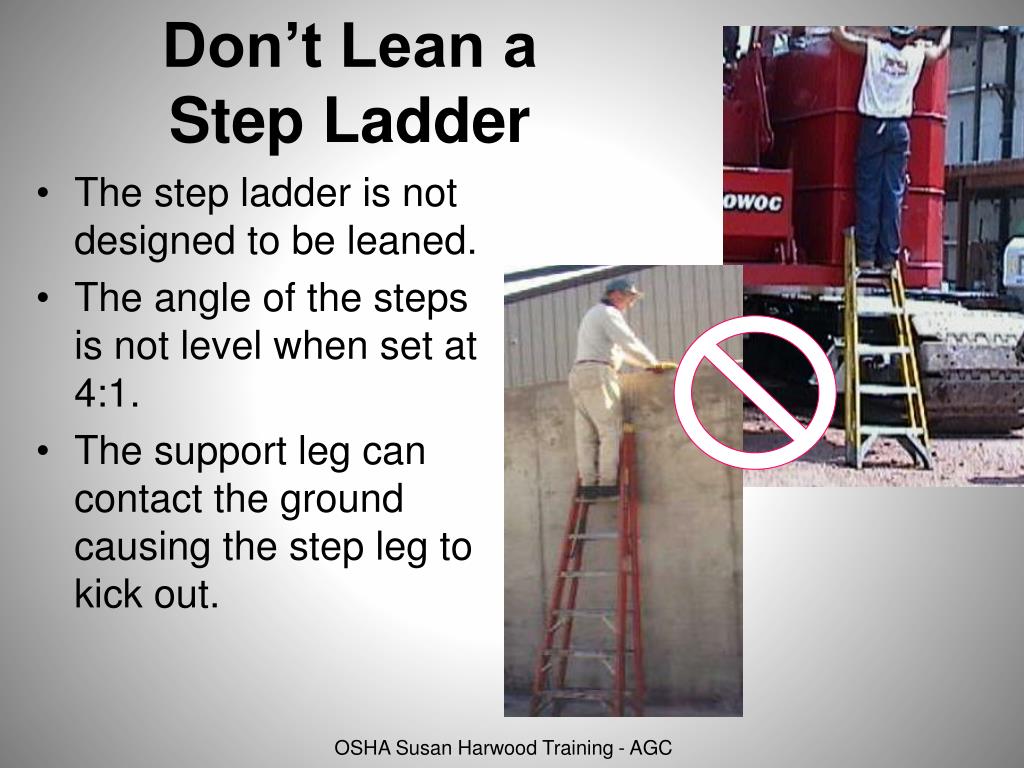 PPT - Fall Protection Susan Harwood Grant Training Program 2013 ...