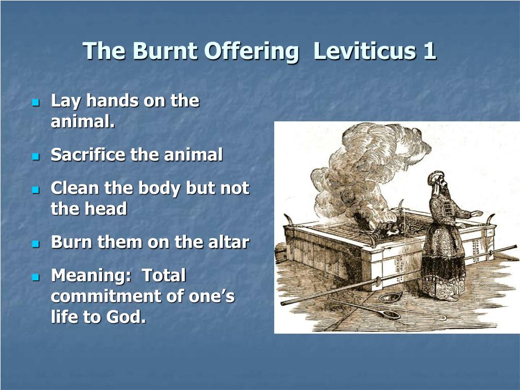 PPT - Worship OT Gifts and Sacrifices and the Christian Life PowerPoint ...