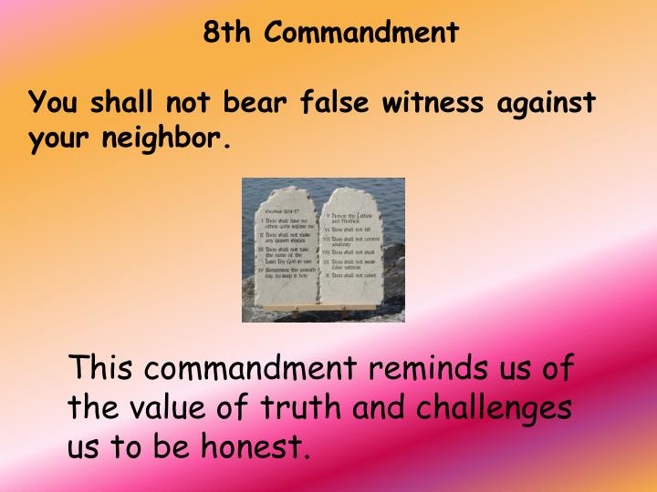 PPT - The 10 Commandments PowerPoint Presentation - ID:2142079