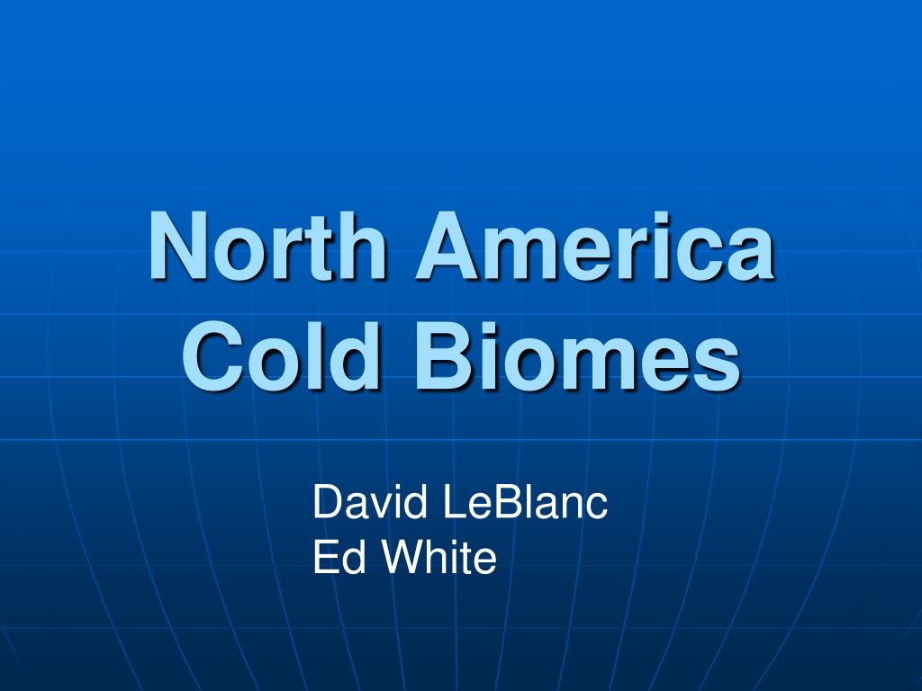 PPT - North America Cold Biomes PowerPoint Presentation, free download ...