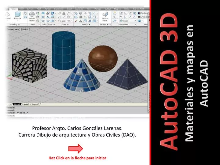 PPT - AutoCAD 3D PowerPoint Presentation, free download - ID:2143055