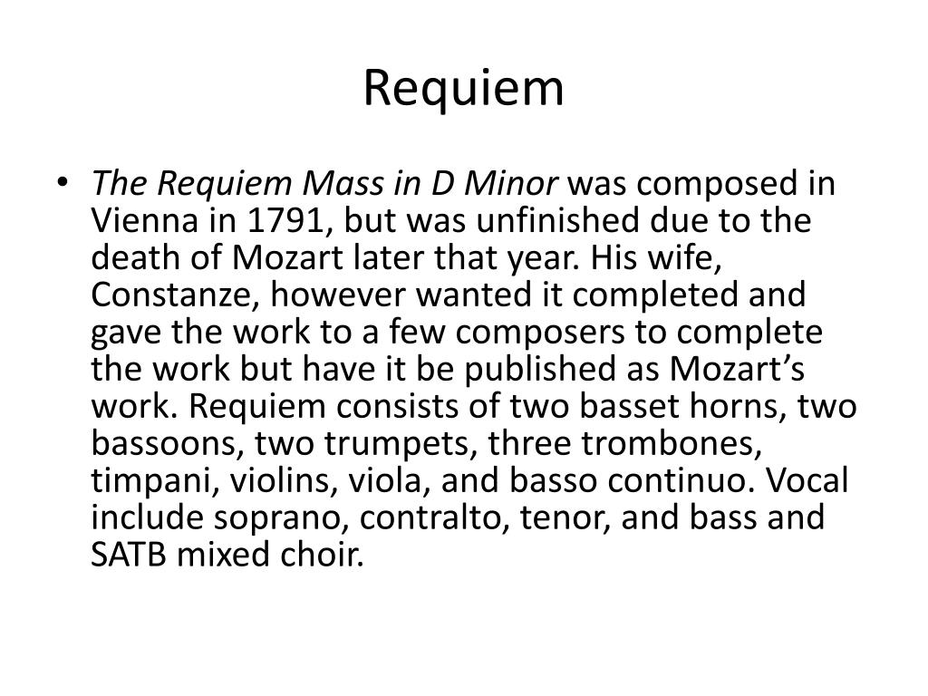 PPT - Wolfgang Amadeus Mozart (1756-1791) PowerPoint Presentation, free ...