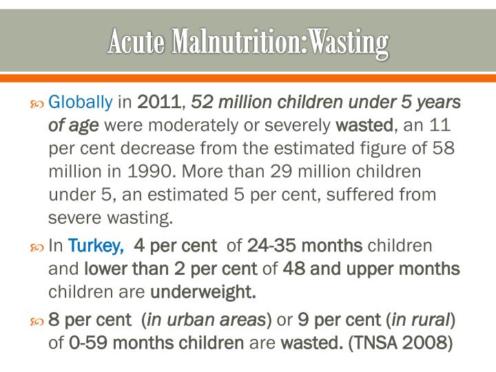 PPT - Nutritional Disorders in Turkey and in the World PowerPoint ...