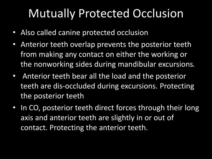 PPT - Fundamentals Of Occlusion PowerPoint Presentation - ID:2143561