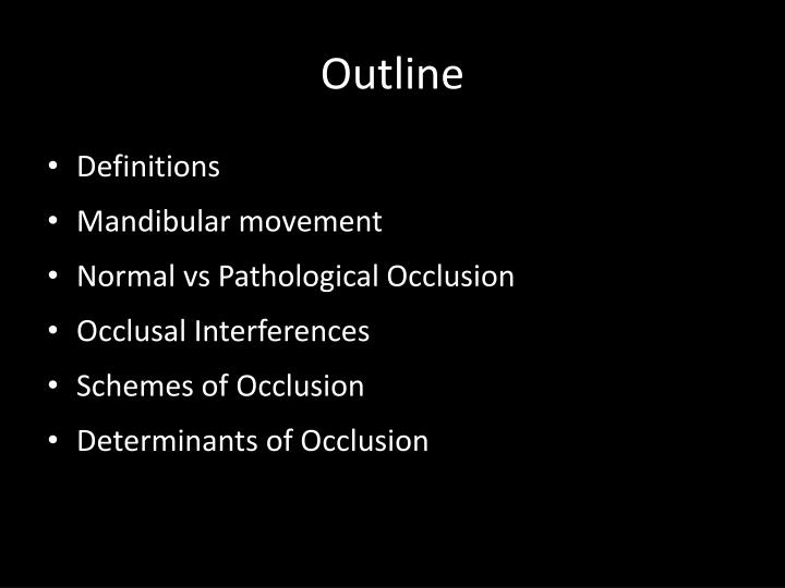 PPT - Fundamentals Of Occlusion PowerPoint Presentation - ID:2143561