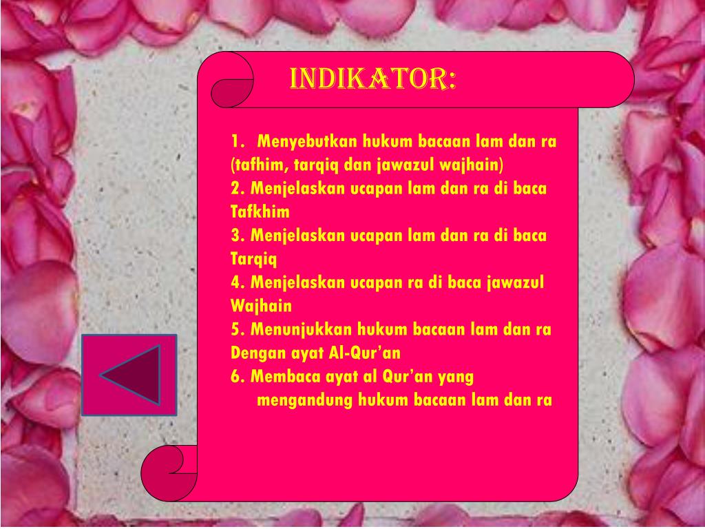 PPT - MENERAPKAN HUKUM BACAAN RA DAN LAM PowerPoint Presentation, free ...