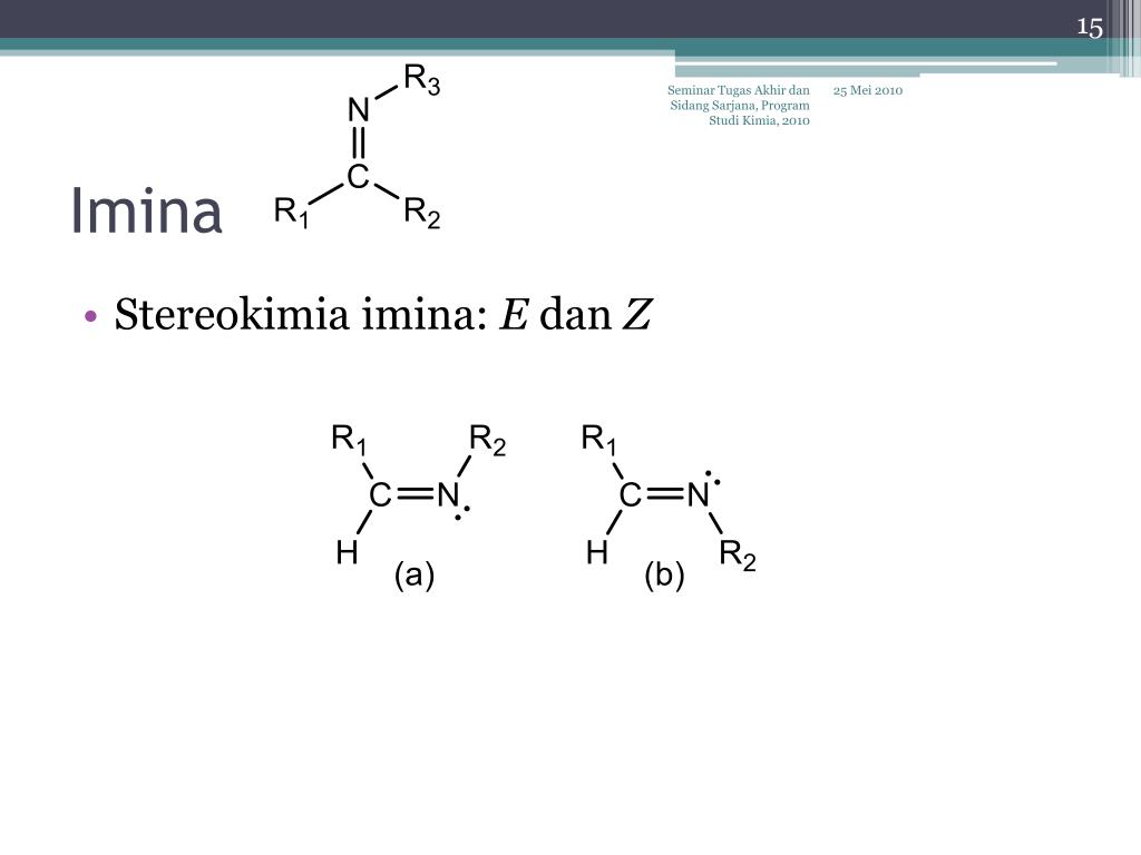 PPT - Sintesis Senyawa Turunan Imina Terkonjugasi yang Berpotensi ...