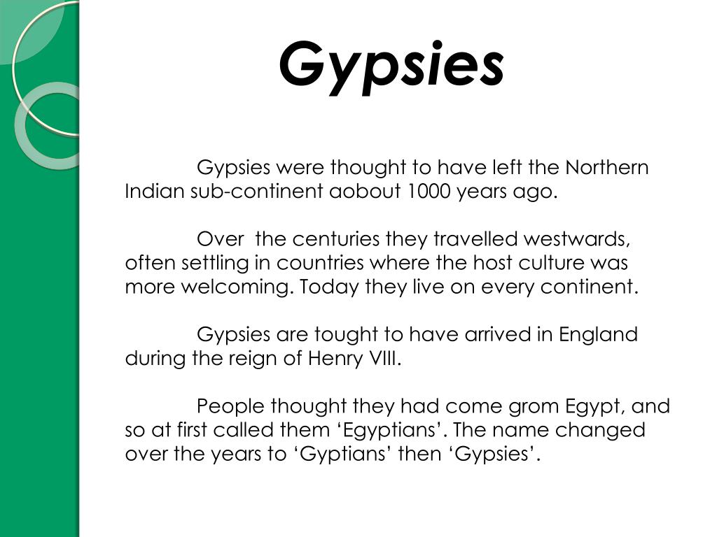 PPT - National minorities in Ireland : Gypsies and Irish Travellers ...