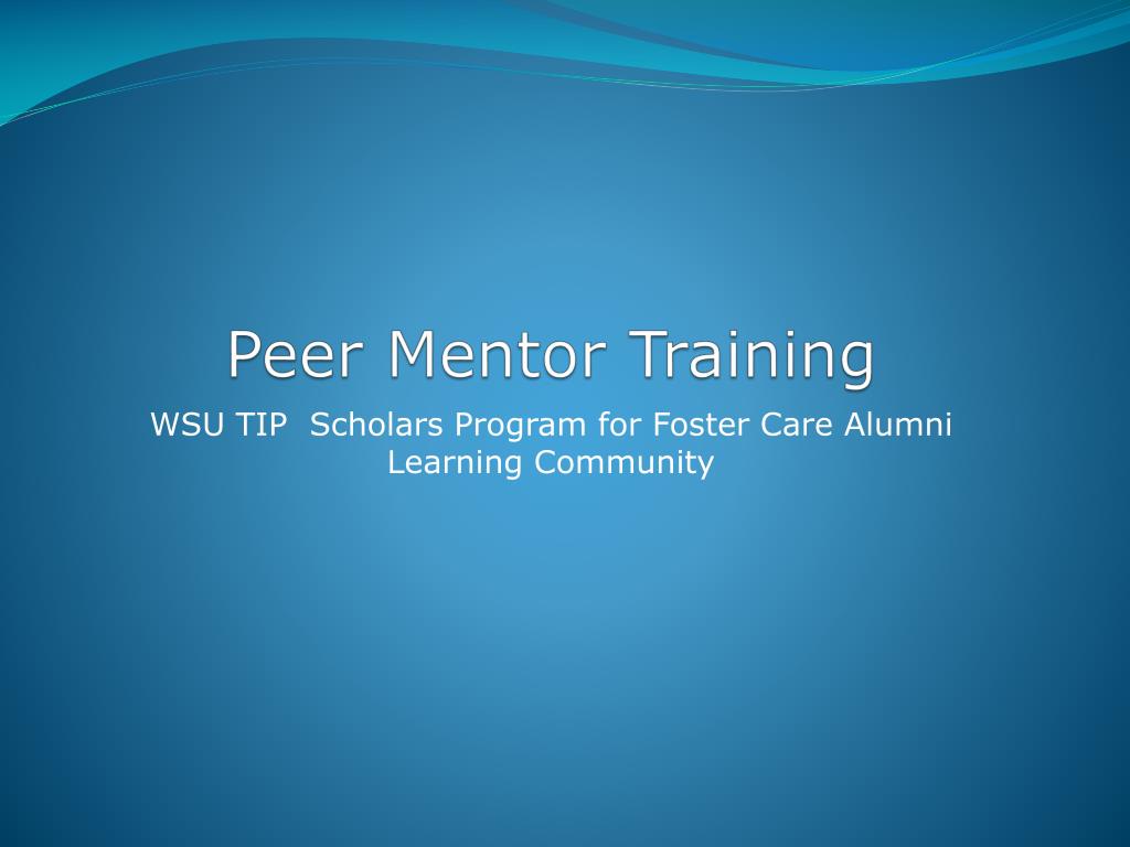 PPT - Peer Mentor Training PowerPoint Presentation, free download - ID ... PPT - Peer Mentor Training PowerPoint Presentation, free download - ID ...
