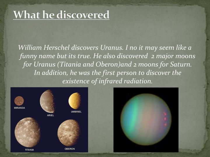 PPT - William Herschel PowerPoint Presentation - ID:2144227