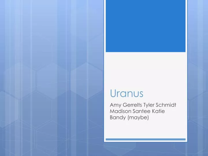 PPT - Uranus PowerPoint Presentation, free download - ID:2144301