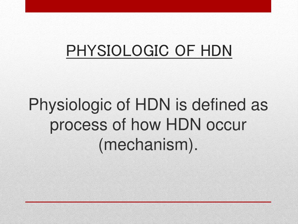 PPT - HEMOLYTIC DISEASE OF NEWBORN (HDN) PowerPoint Presentation, free ...