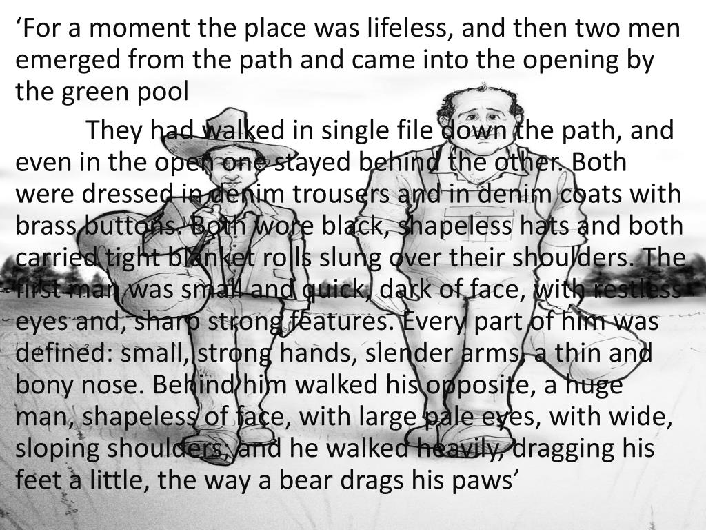 PPT - Understanding Characters in "Of Mice and Men PowerPoint ...