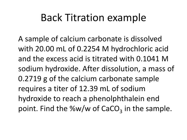 PPT - VOLUMETRIC AND GRAVIMETRIC EXAM QUESTIONS PowerPoint Presentation ...