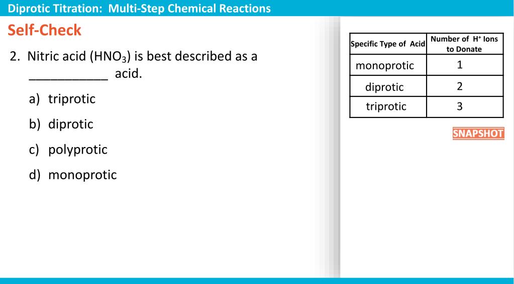 PPT - Diprotic Titration: Multi-Step Chemical Reactions PowerPoint ...